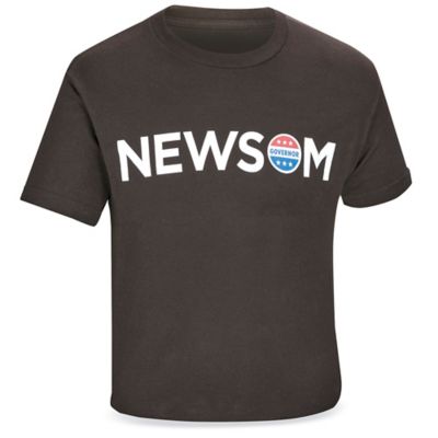 Political T-Shirt - Newsom, 2XL S-24942-2X - Uline