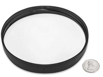 Smooth Polypropylene Caps - 120/400, Black S-25878BL - Uline
