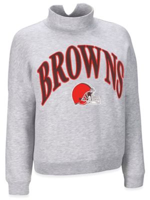 Sudadera para Mujer NFL - Cleveland Browns, XL S-26221CLE-X - Uline