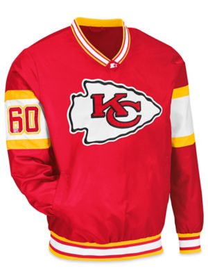 NFL Starter Pullover - Kansas City Chiefs, XL S-26227KAN-X - Uline