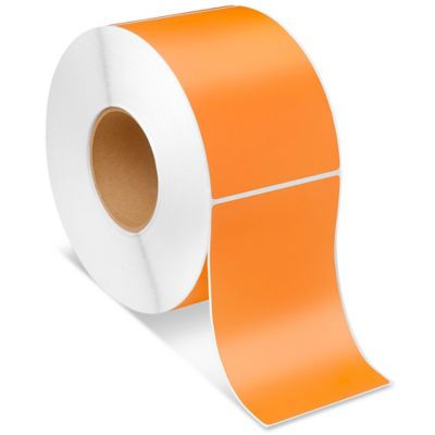 ULINE Search Results: Orange Labels