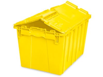 Contenedores para Almacenamiento - 19.8 x 13.8 x 11.8", Amarillos, 50 x ...