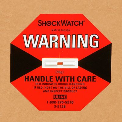 Shipping Damage Indicators, Shock Sensors in Stock - ULINE.ca