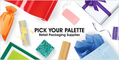 Shop Retail & Gift Packaging by Color! - ULINE