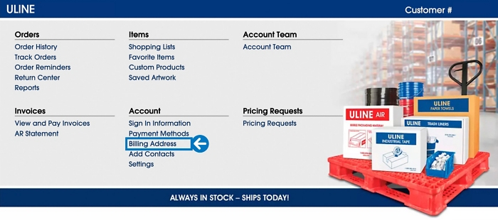 Changing Company/Personal Information