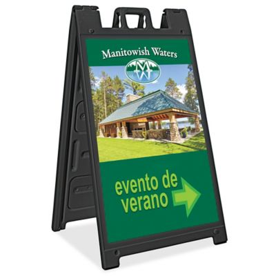 Letreros en A, Letreros tipo Sándwich, Letrero para Banquetas en ...