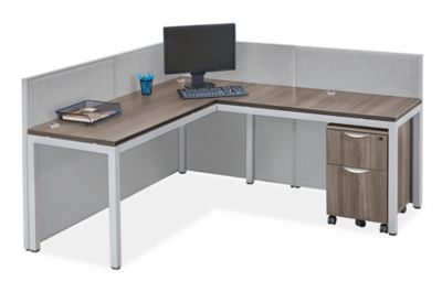Downtown Privacy Workstations in Stock - ULINE.ca