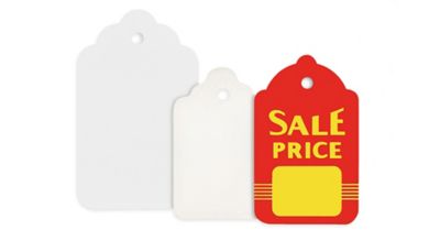 Retail Tags and Labels, Size Stickers in Stock - ULINE.ca
