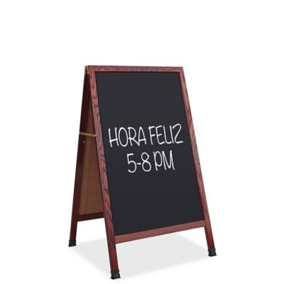 Letreros para Negocio, Letrero en A, Pizarrones tipo Sándwich en ...