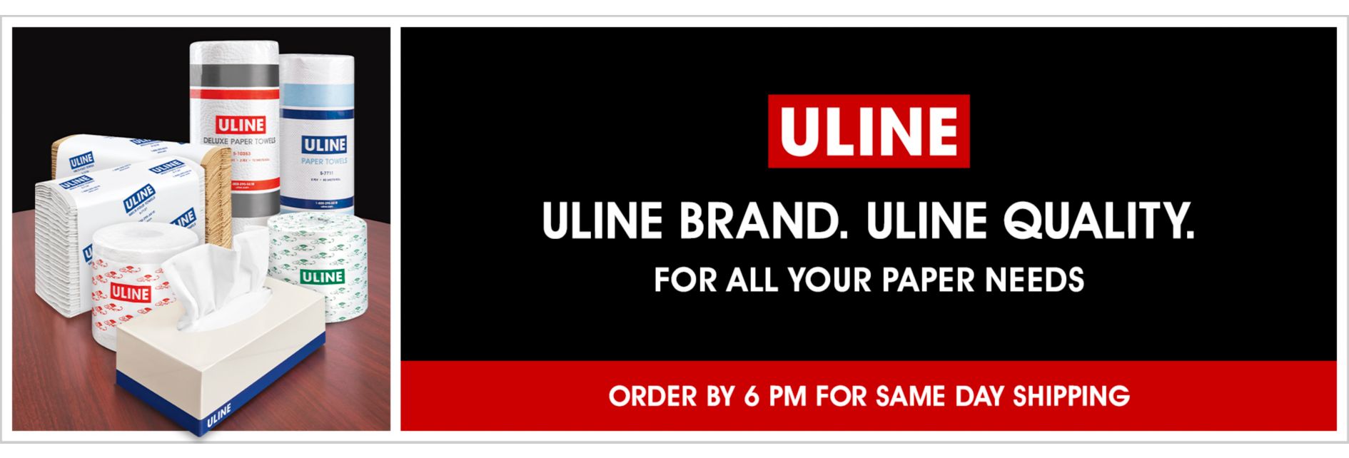 Uline: Janitorial Paper