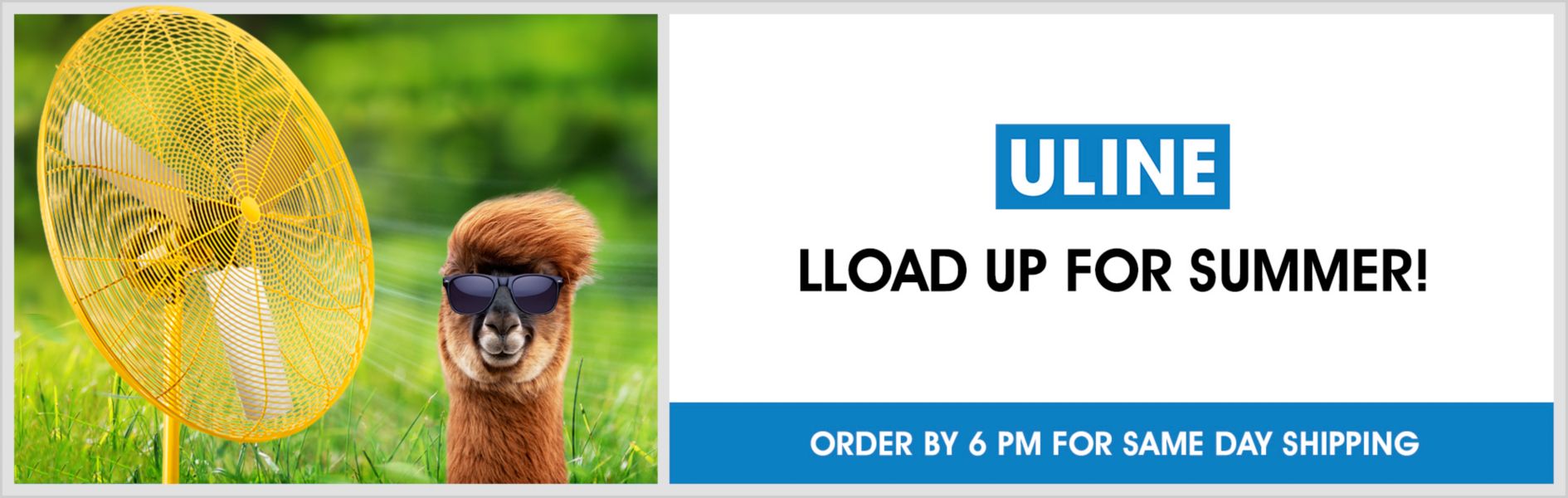 Uline - Summer Stock Up